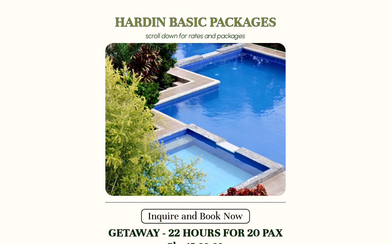 Hardin Private Villa 1